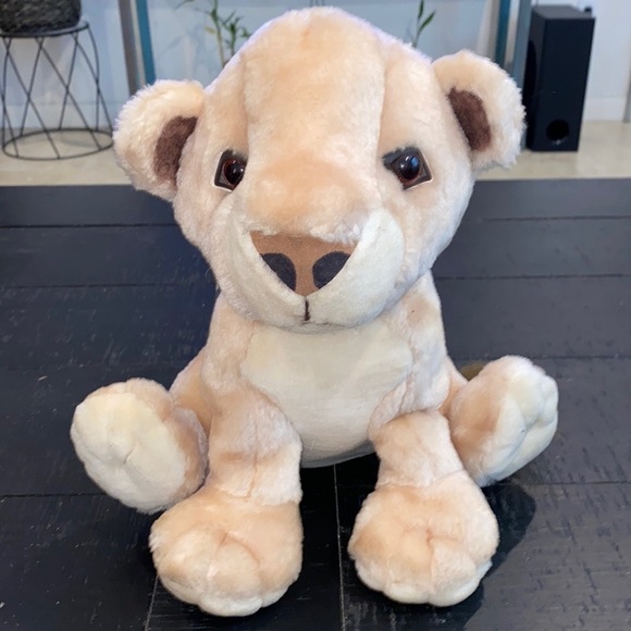 goffa | Other | Vintage Goffa Lioness Stuffed Animal Plush Cute | Poshmark